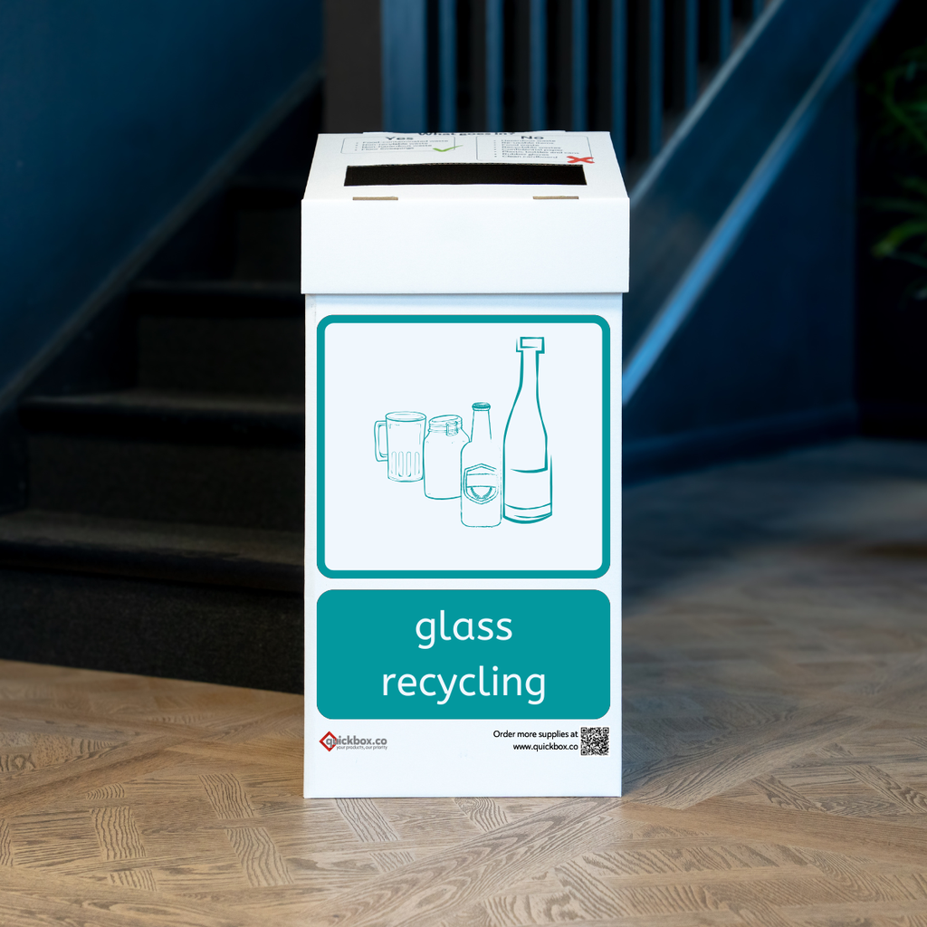 Mixed Glass Bin | Cardboard Waste Bins | Quickbox